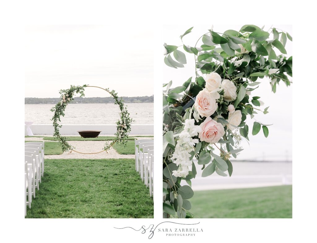 Summer Wedding at Belle Mer Island House in Newport RI